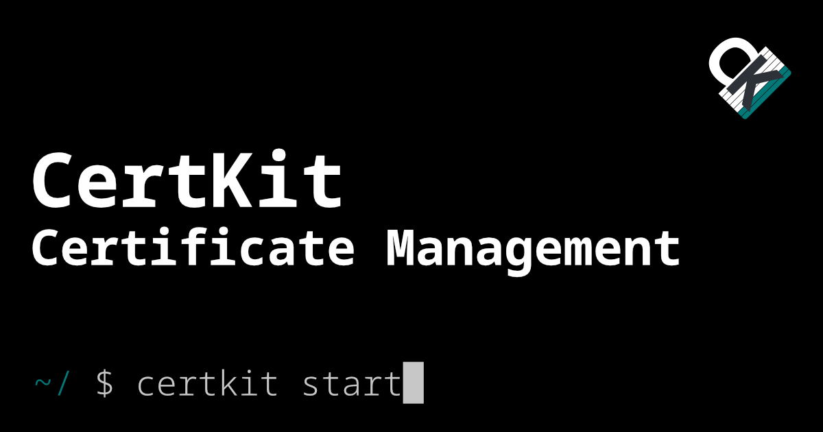 CertKit SSL Certificate Management